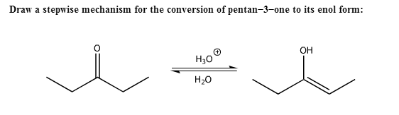 Solved draw a stepwise mechanism for the conversion of | Chegg.com