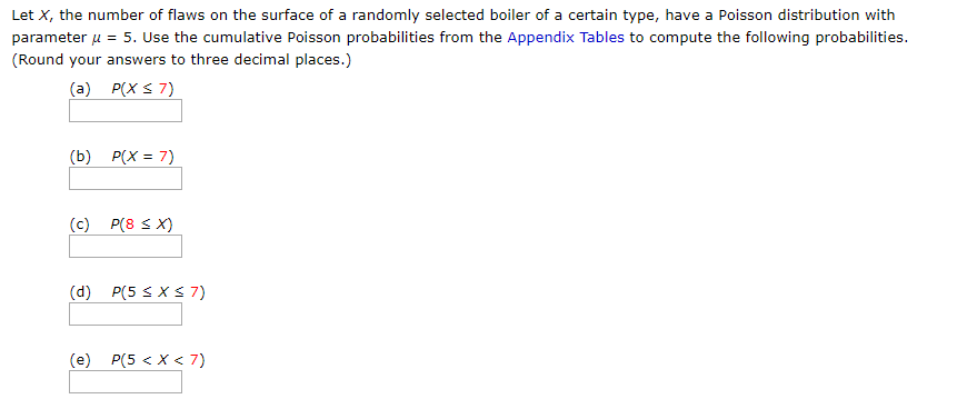 Solved Let X, the number of flaws on the surface of a | Chegg.com