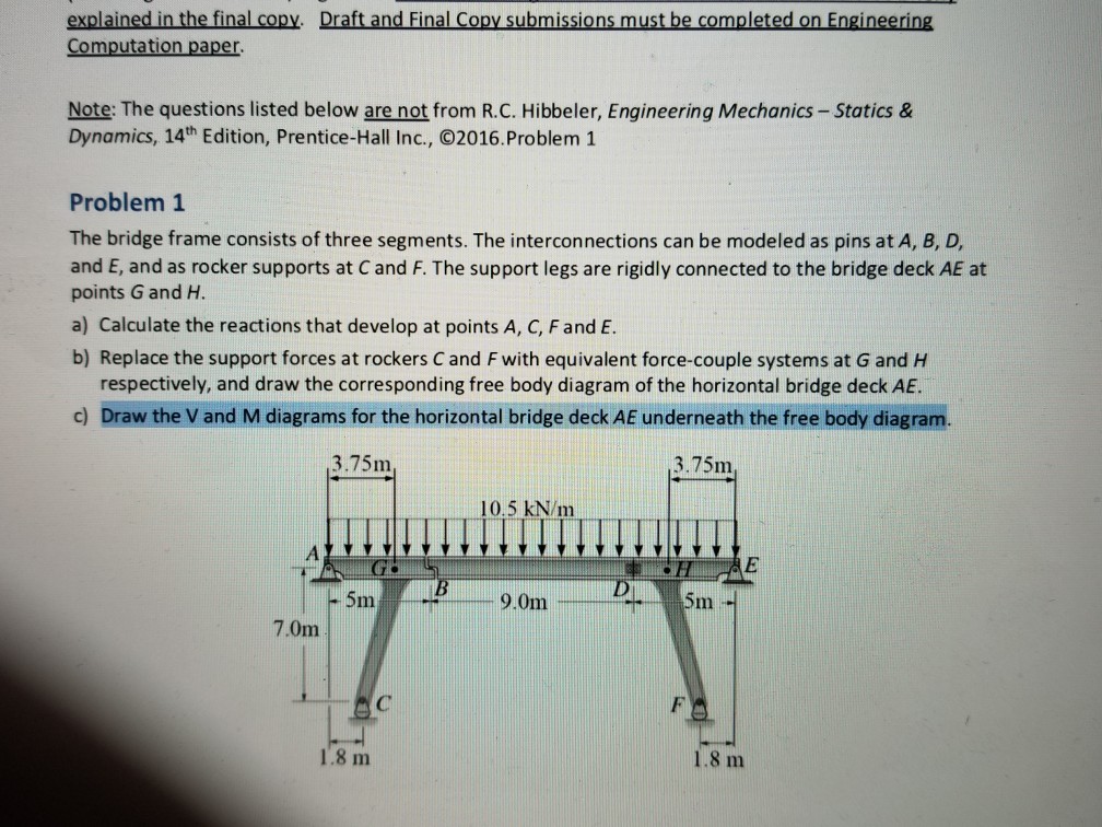 Solved explained in the final copv. Draft and Final Copy | Chegg.com