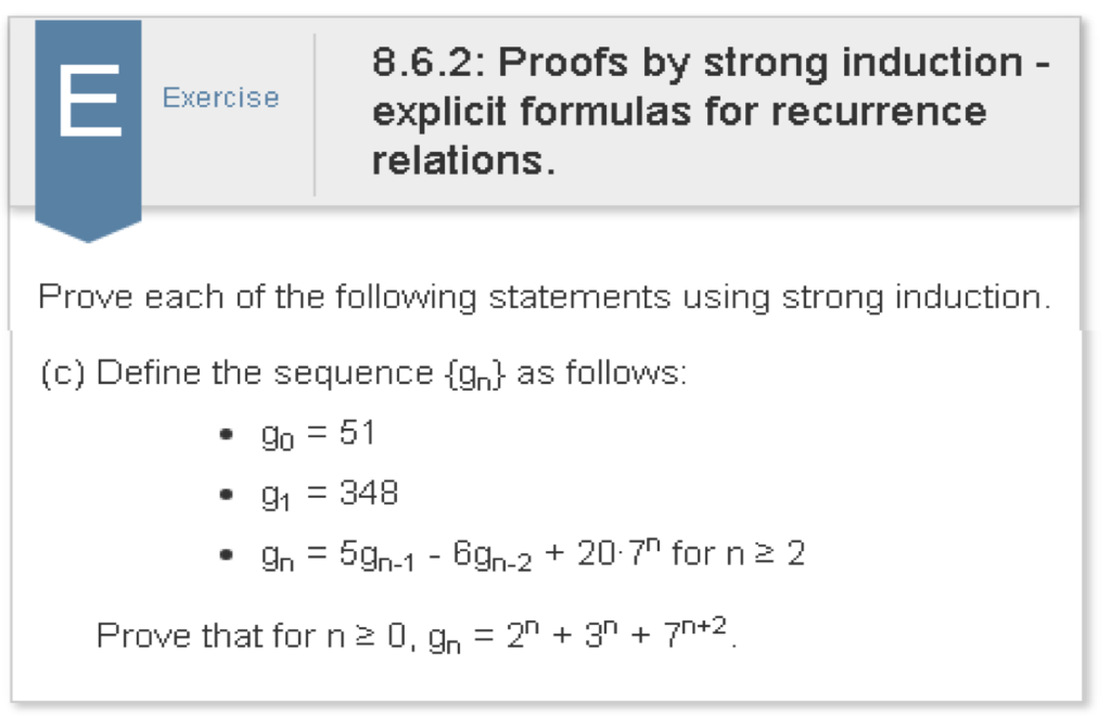 Solved Prove each of the following statements using strong | Chegg.com