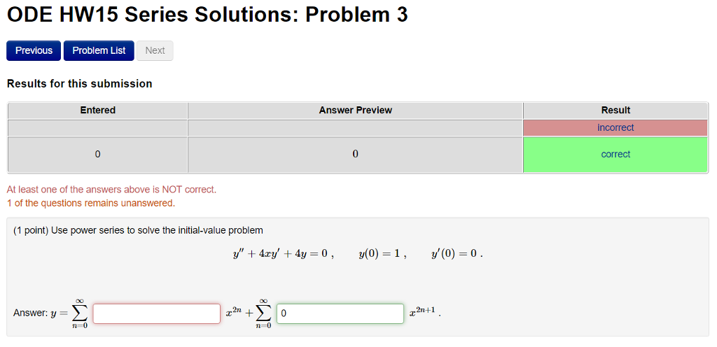 Solved Use power series to solve the initial-value problem | Chegg.com