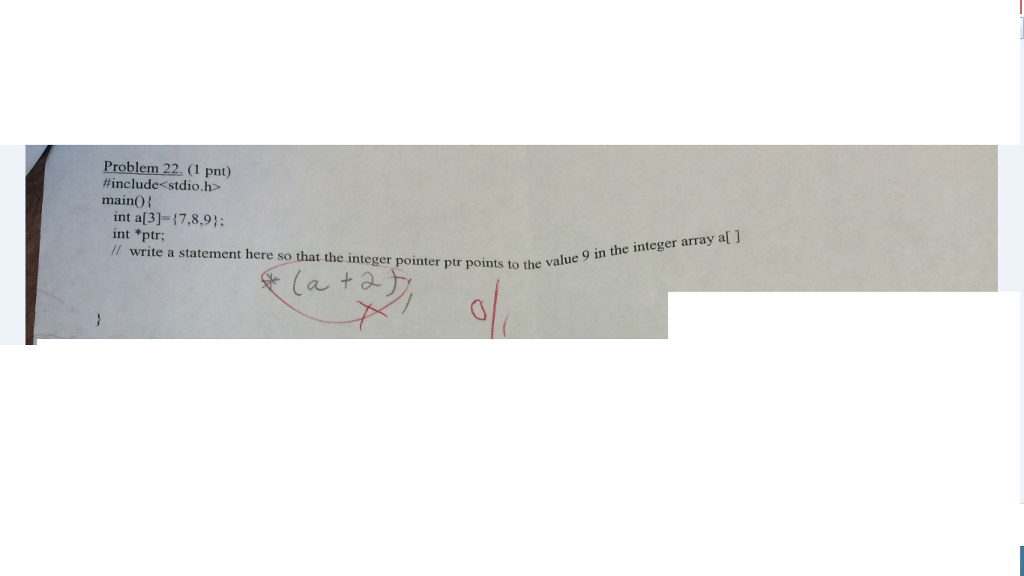 Solved C Programming #include main() { int | Chegg.com