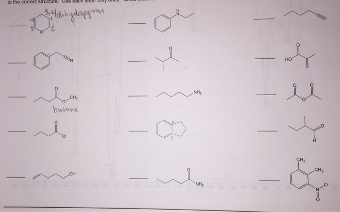 Solved to the Correct Structure. Use each butane NH2 NH2 CH3 | Chegg.com