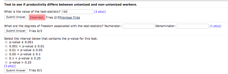 Solved A psychologist conducted an experiment to investigate | Chegg.com