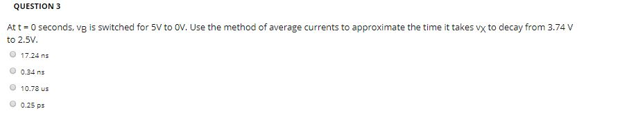 Solved For the circuit below, L = Lmin for all | Chegg.com