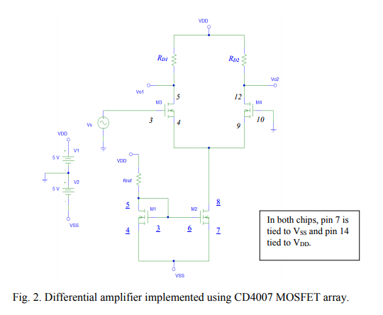 1. In Fig. 1, refer to the nodes on MOSFET DC biasing | Chegg.com