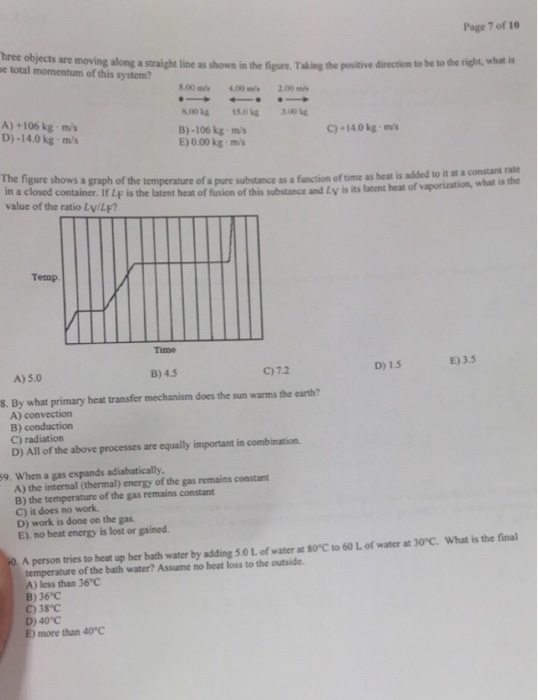 Solved Three objects are moving along a straight line as | Chegg.com