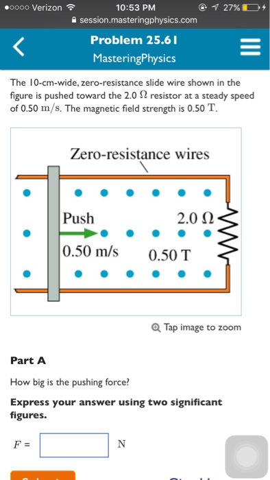 Solved The 10-cm-wide. zero-resistance slide wire shown in | Chegg.com