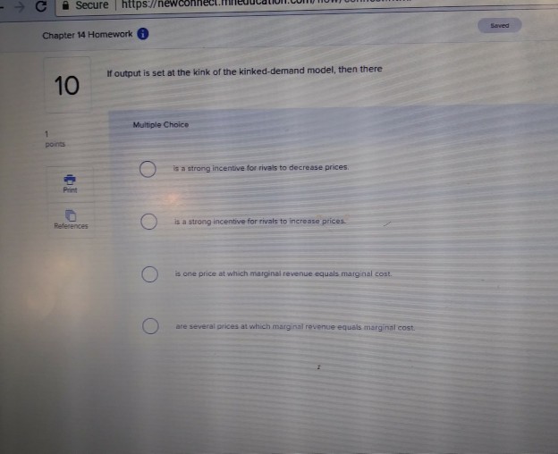 Solved -) ? Secure l https://new connect.mieducaron.co | Chegg.com