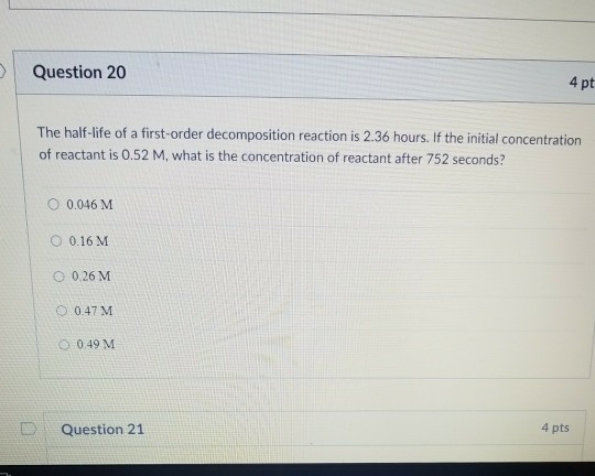 Solved | Question 17 In general, as temperature increases, | Chegg.com