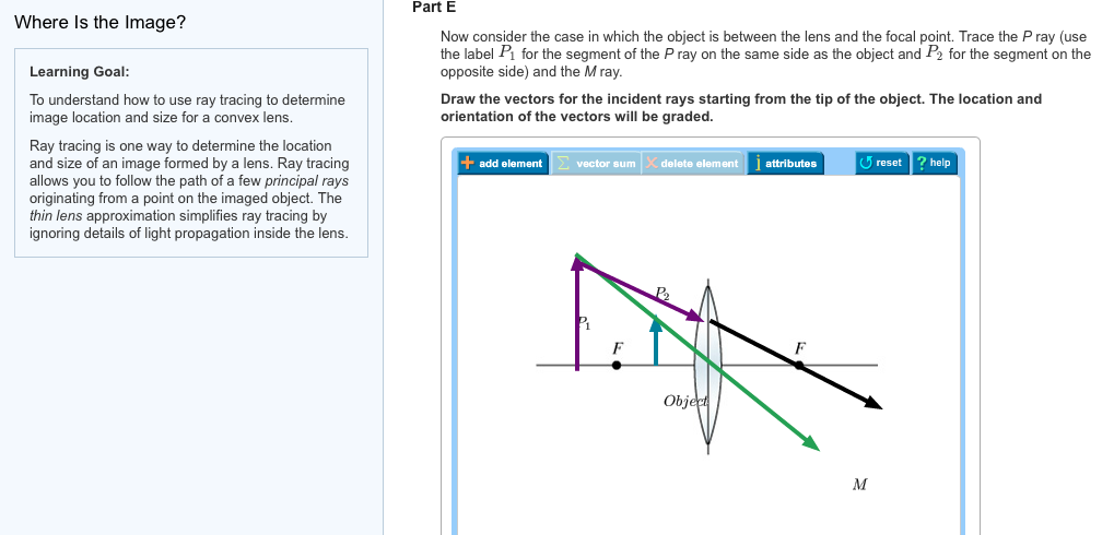 Solved Where Is the Image? To understand how to use ray | Chegg.com