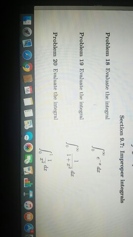 Solved Evaluate the integral integral^infinity_0 e^-x dx | Chegg.com