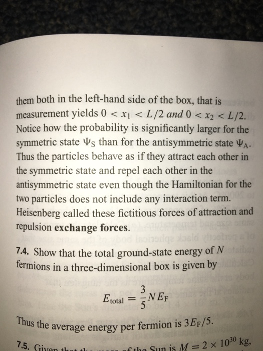 Solved 3 The Spatial Wave Functions For Two Identical Icles