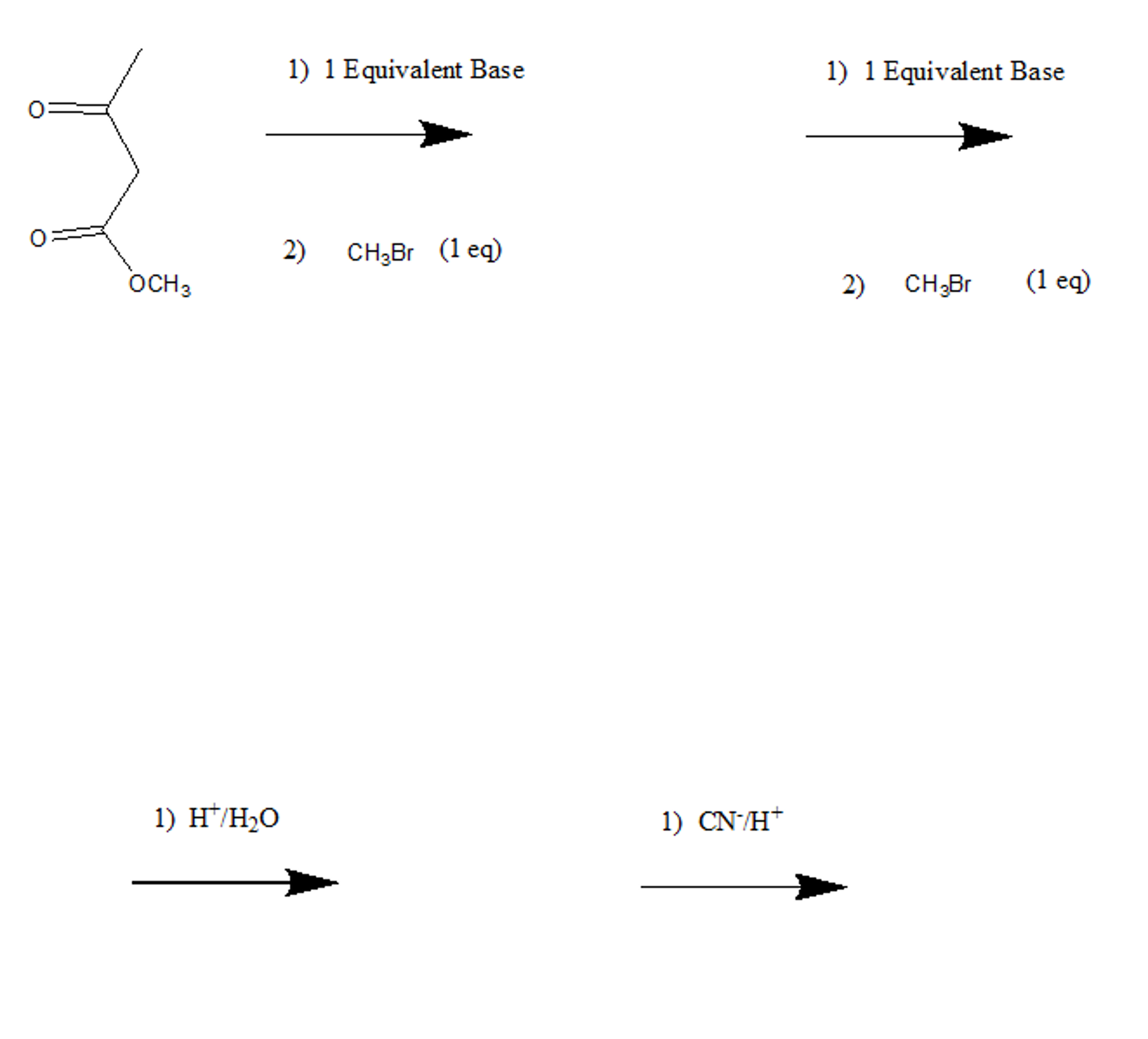 Solved Predict the Products from the Following synthesis | Chegg.com