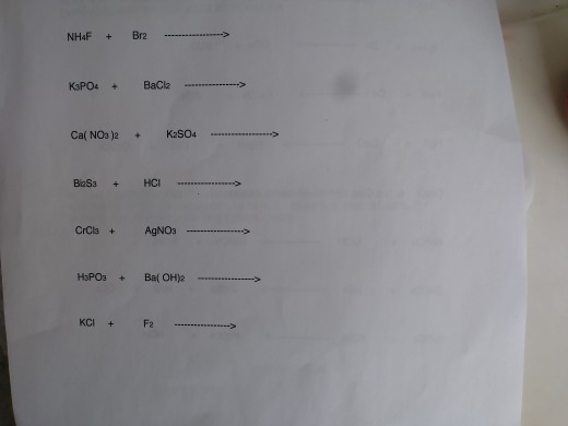 Solved NH4F Br2> KsPO4 +BaCl2> Ca( NO3)2 KaS04 BaSa + HCI "> | Chegg.com