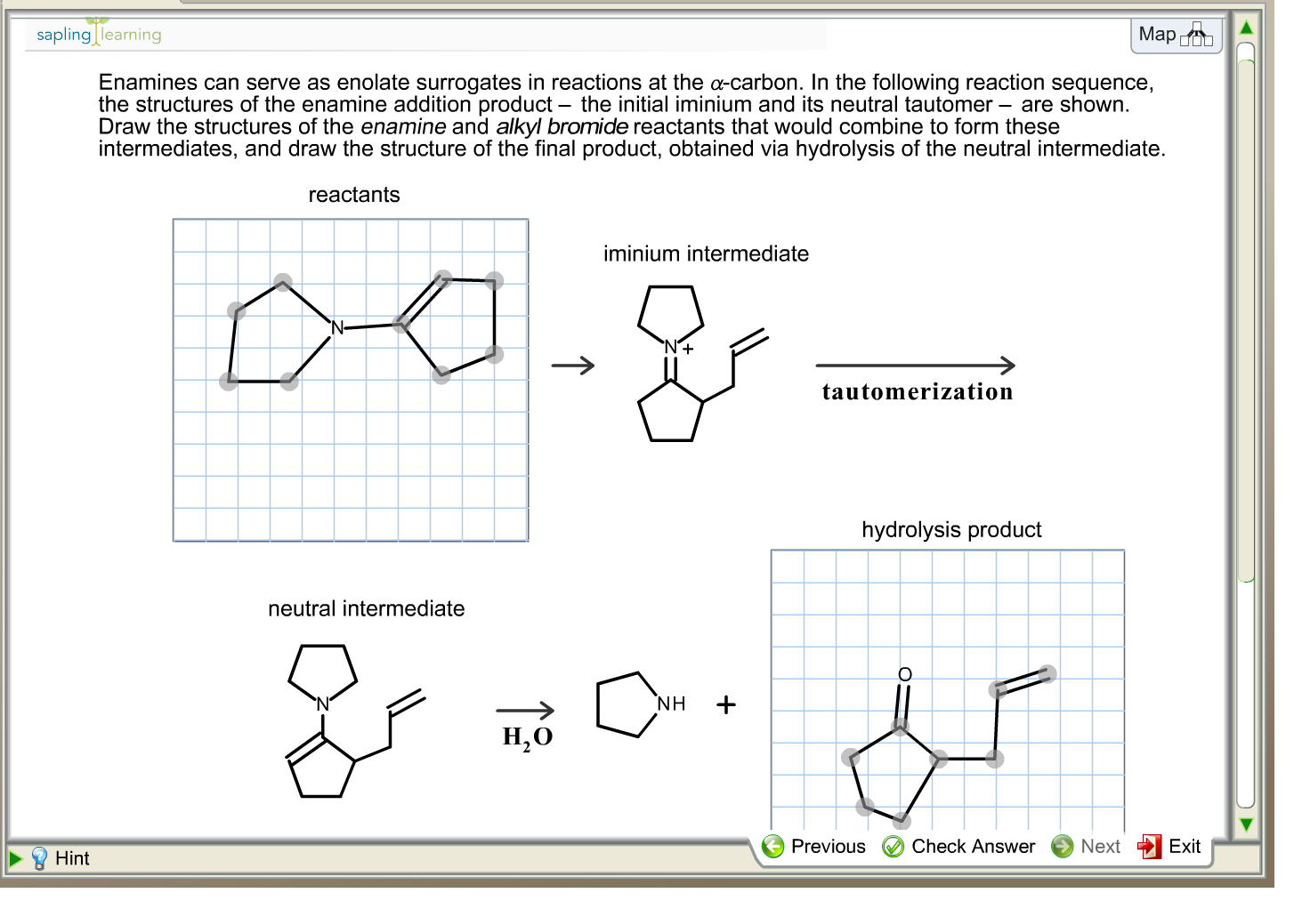 Solved Enamines can serve as enolate surrogates in reactions | Chegg.com Solved Enamines can serve as enolate surrogates in reactions | Chegg.com