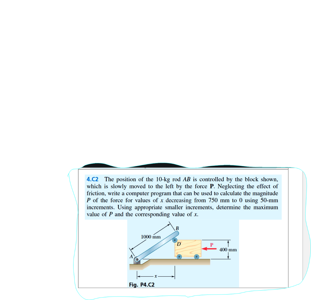 Solved The correct answers to this problem are X= 283 mm | Chegg.com