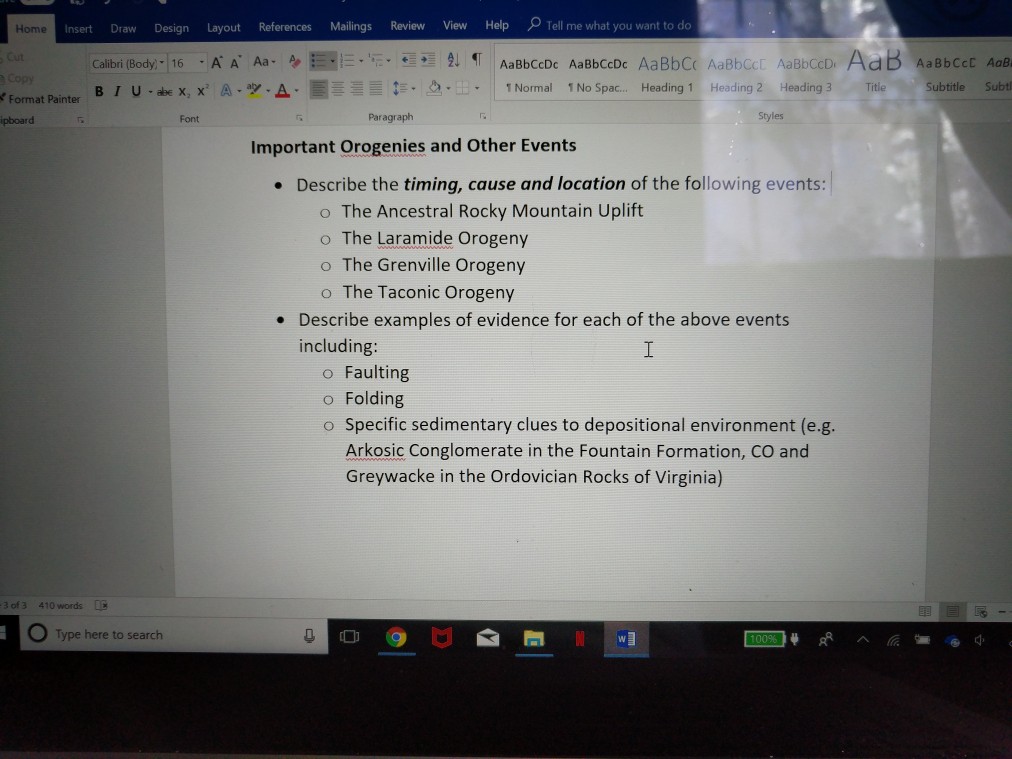 Solved Insert Draw Design Layout References Mailings Review | Chegg.com