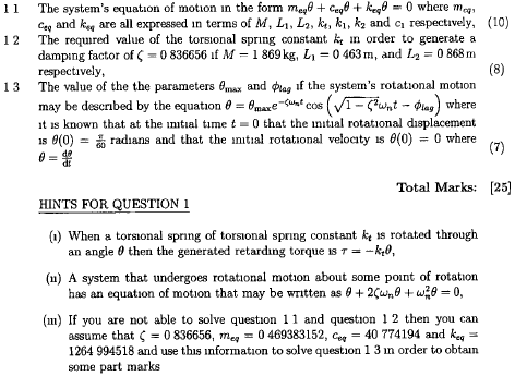 Solved Consider the rad rod system as illustrated below | Chegg.com