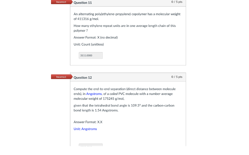 Solved Incorrect Question 11 0/5 pts An alternating | Chegg.com Solved Incorrect Question 11 0/5 pts An alternating | Chegg.com