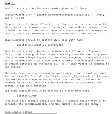 Solved Part 1. Write a function with header given as folloMa | Chegg.com