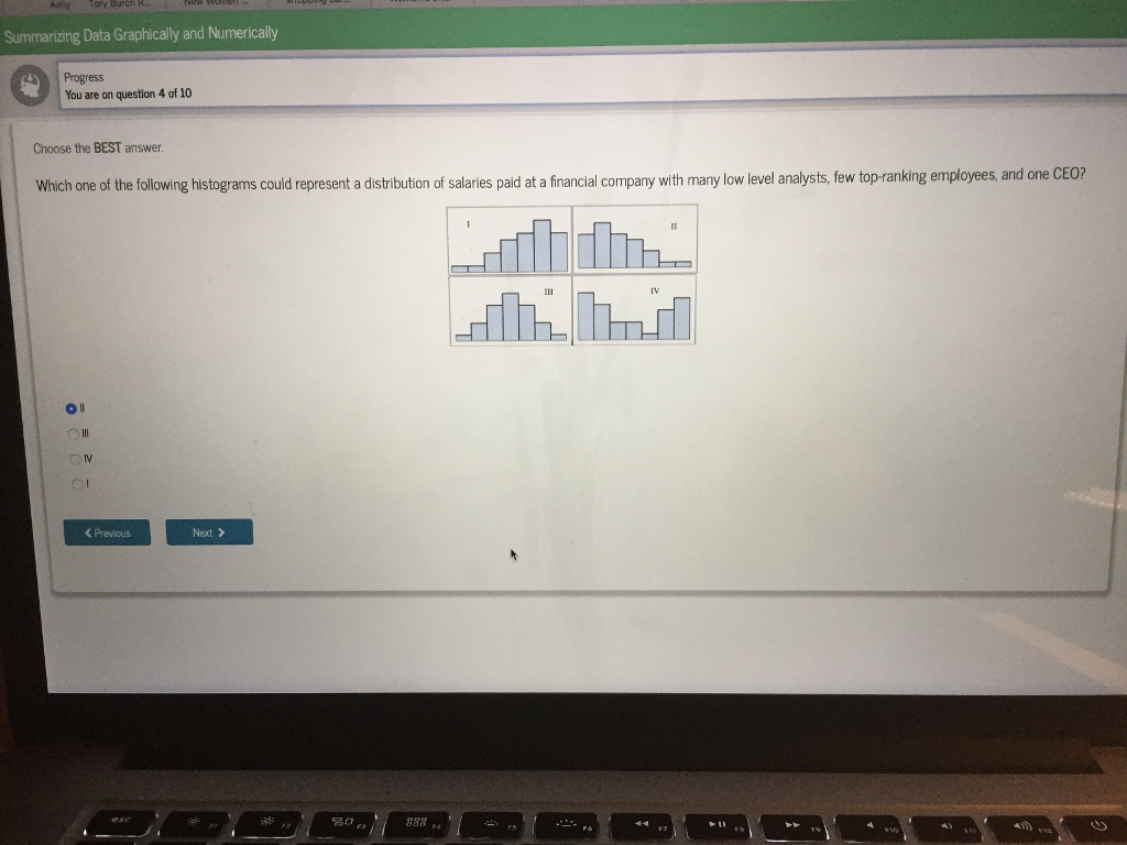 Solved Summarizing Data Graphically and Numerically Progress | Chegg.com