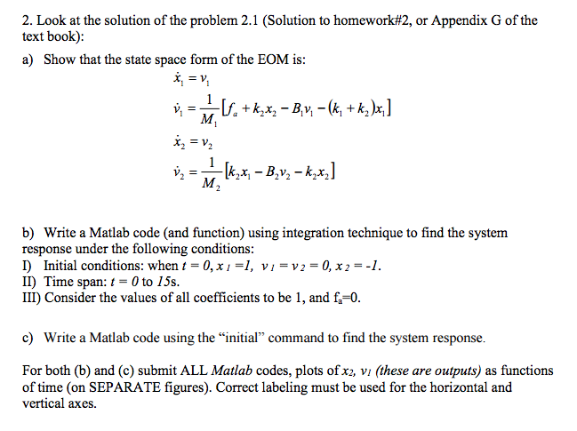 2. Look at the solution of the problem 2.1 (Solution | Chegg.com