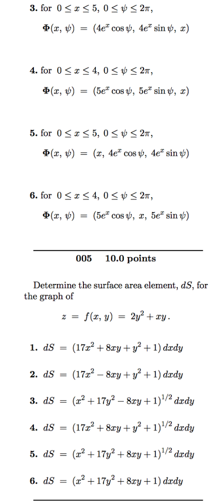Vector Calc How To Do These 2 Problems Formulas 1032