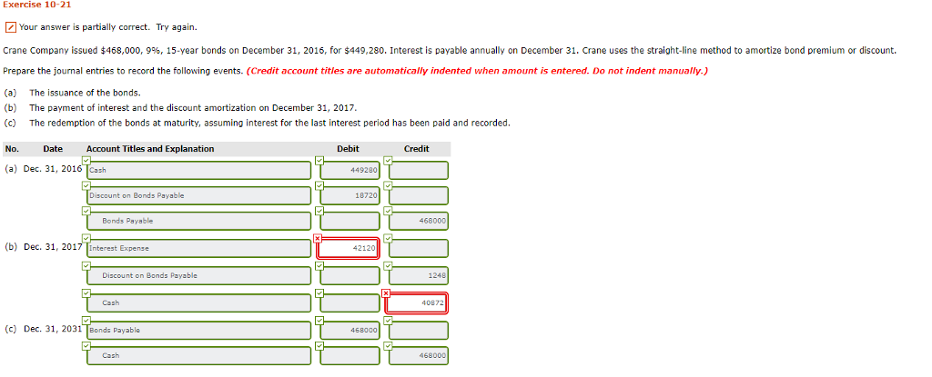 Solved Exercise 10-24 (Part Level Submission) Sheridan | Chegg.com