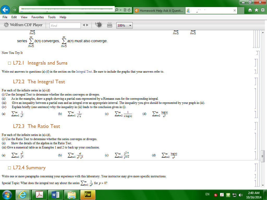 I want an answer for question L72.2 (a)&(c), also | Chegg.com