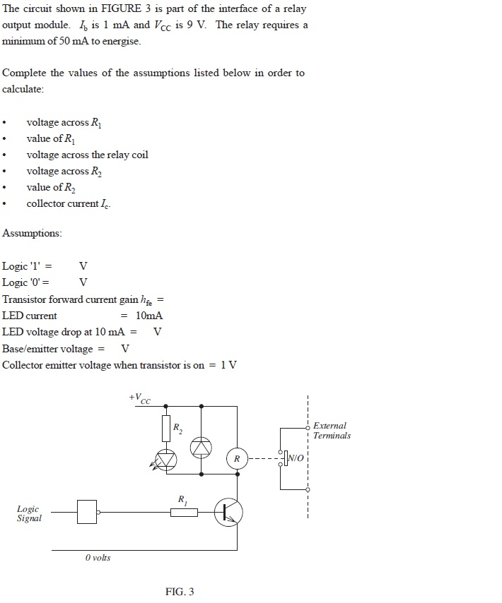 Solved The circuit shown in FIGURE 3 is part of the | Chegg.com