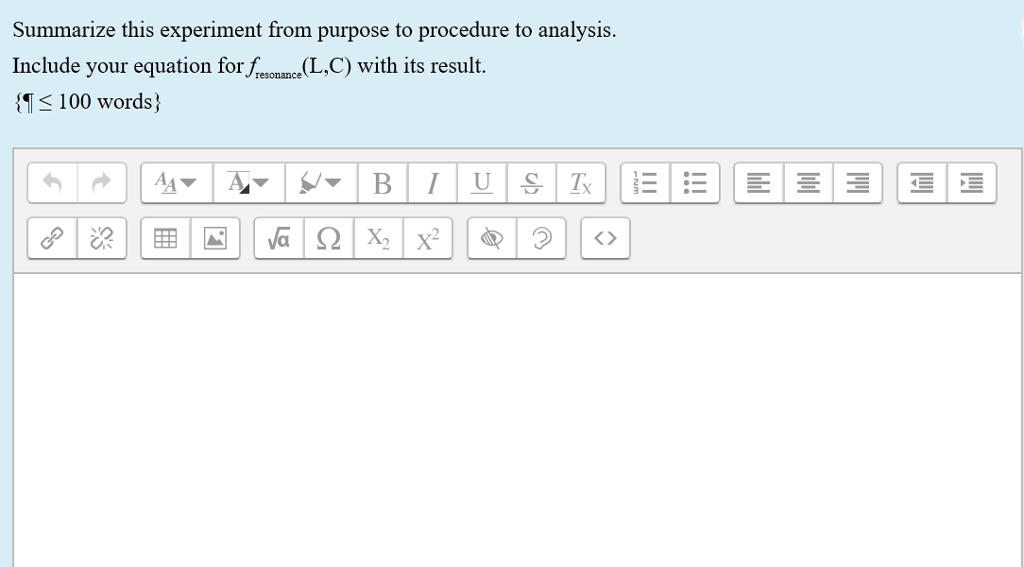 Solved Summarize this experiment from purpose to procedure | Chegg.com