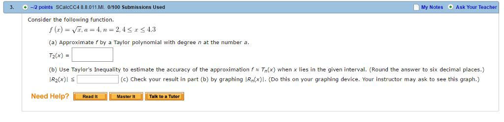 Solved Consider The Following Function F X Squareroot X