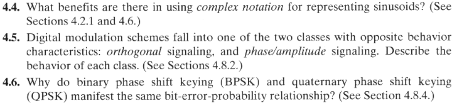 4.4. What benefits are there in using complex | Chegg.com