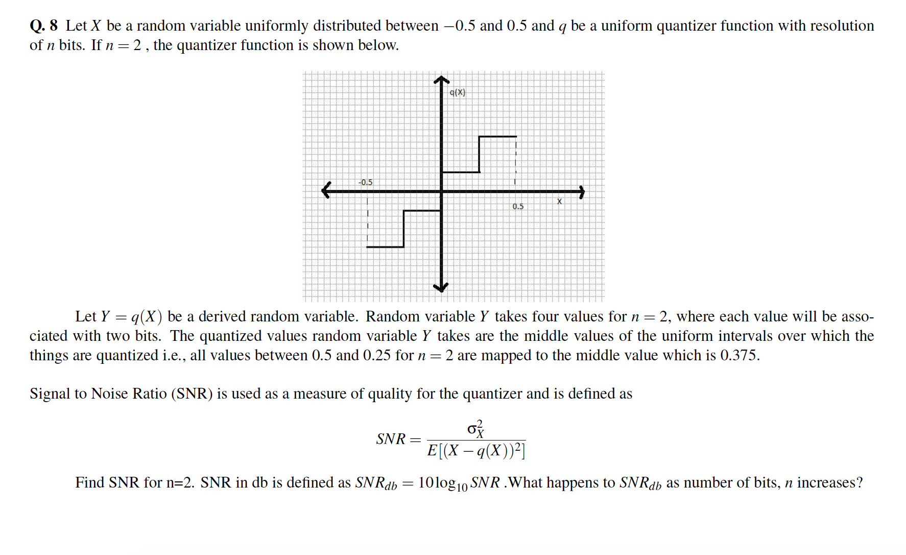 Let X be a random variable uniformly distributed | Chegg.com