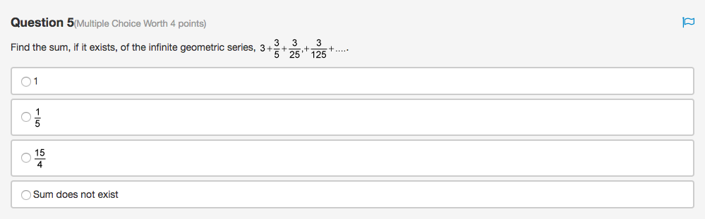 Solved Question 1 (Multiple Choice worth 4 points) What is | Chegg.com