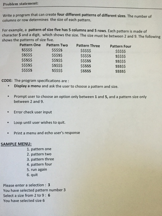 USING Visual Studio | Chegg.com