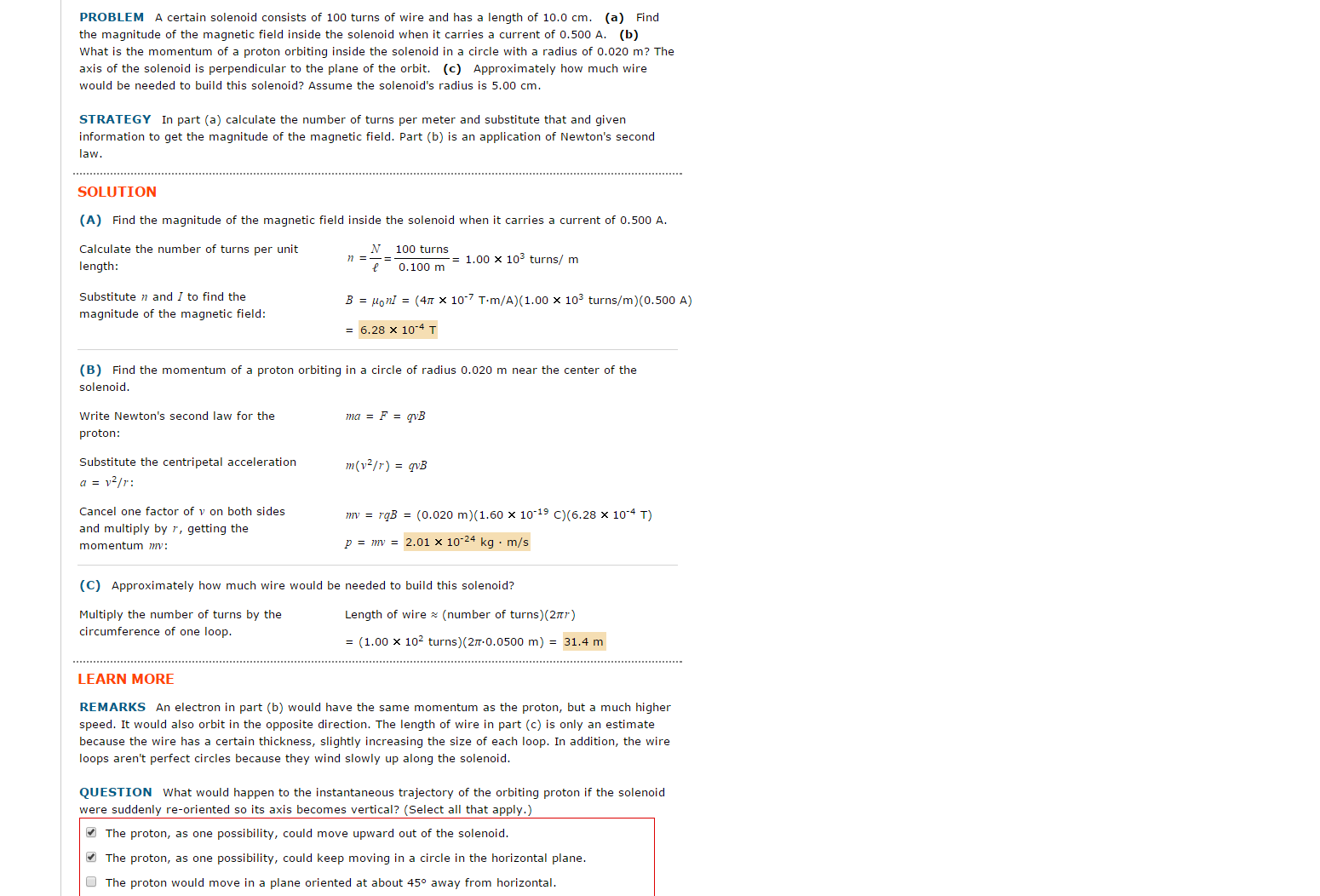Solved Use the worked example above to help you solve this | Chegg.com