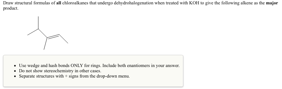 Solved Draw structural formulas of all chloroalkanes that | Chegg.com