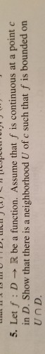 Solved Let f: D rightarrow R be a function. Assume that f is | Chegg.com
