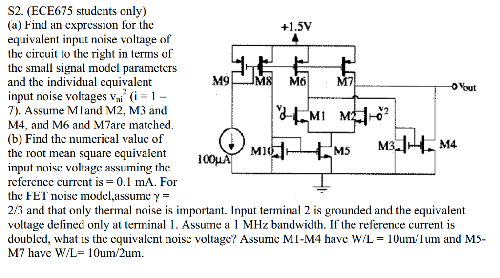 S2. (ECE675 students only) (a) Find an expression for | Chegg.com