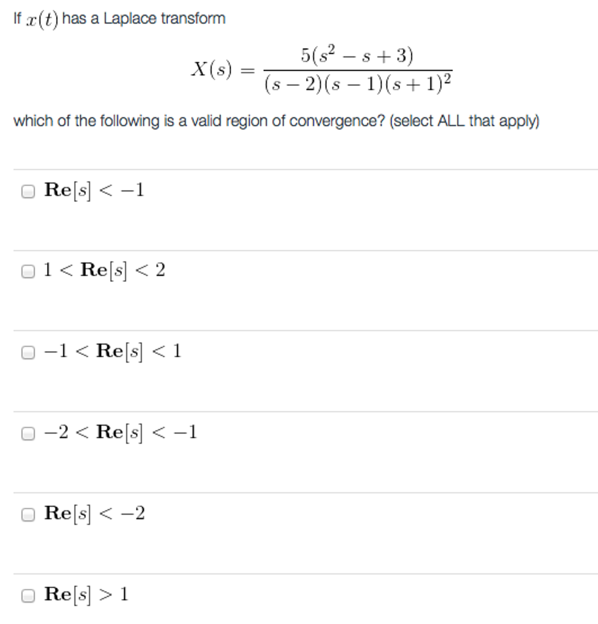 Solved: If R(t) Has A Laplace Transform 5(s2 - S3) X(s) = ... | Chegg.com