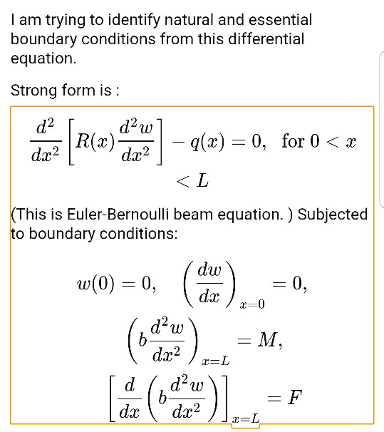 Solved I am trying to identify natural and essential | Chegg.com