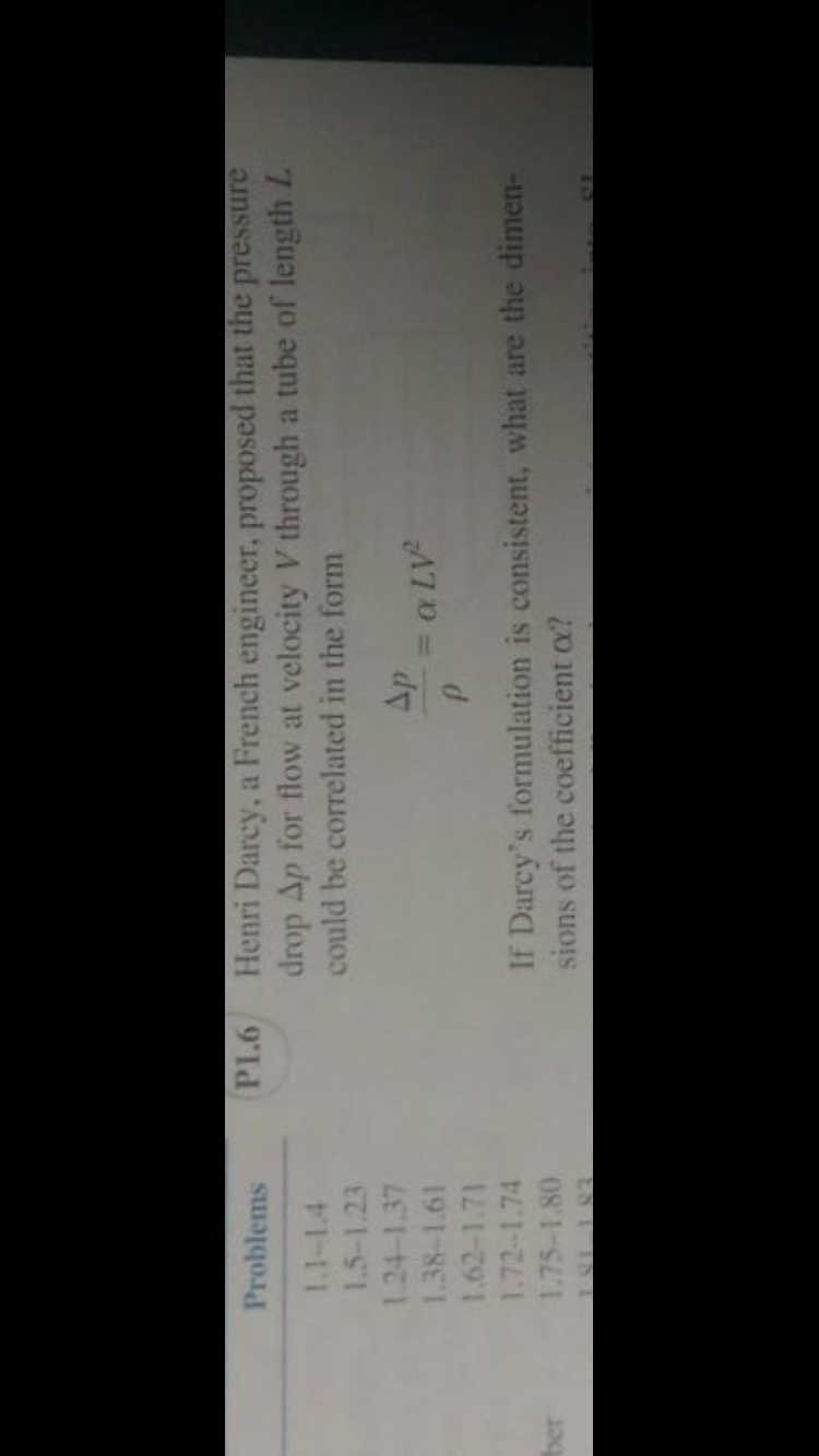 Solved Henri Darcy, a french engineer, proposed that the | Chegg.com
