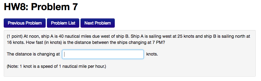 Solved HW8: Problem 7 Previous Problem Problem List Next | Chegg.com