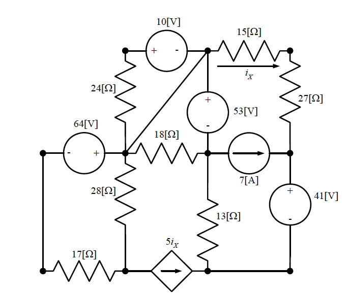 Solved Use The Node Voltage Method To Write A Complete Set 