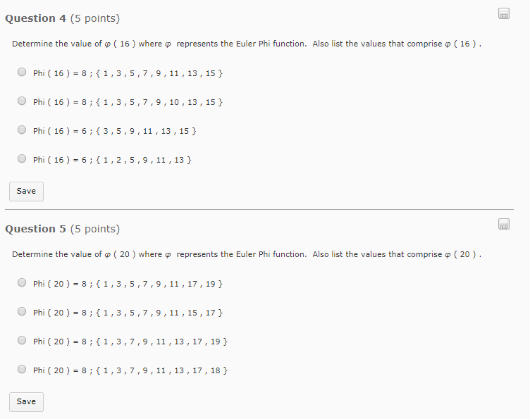 Solved Question 4 5 Points Determine The Value Of φ 16 4153