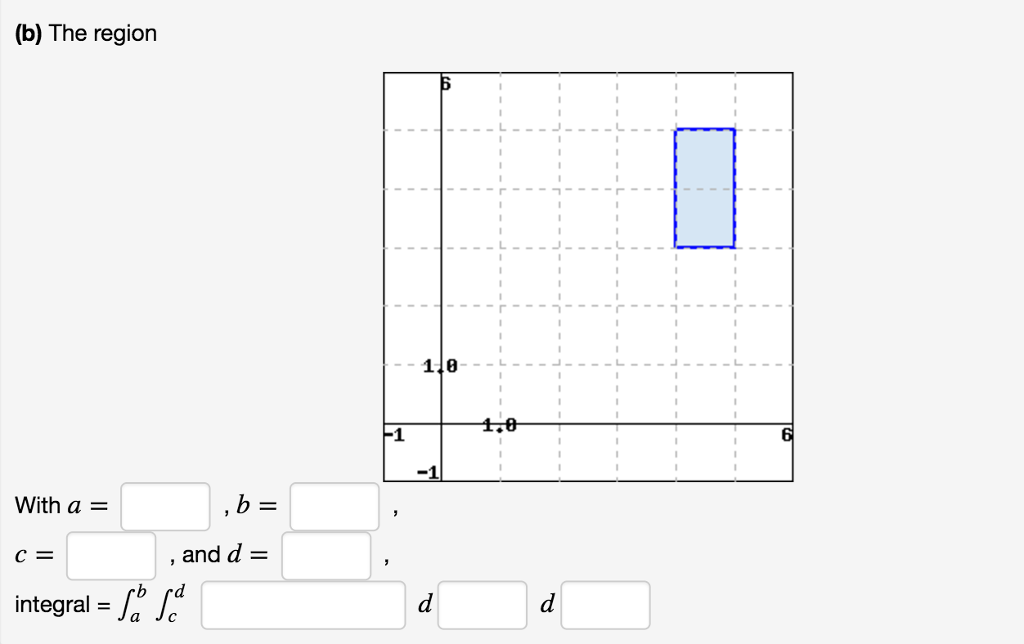 Solved (1 point) For each of the following, set up the | Chegg.com