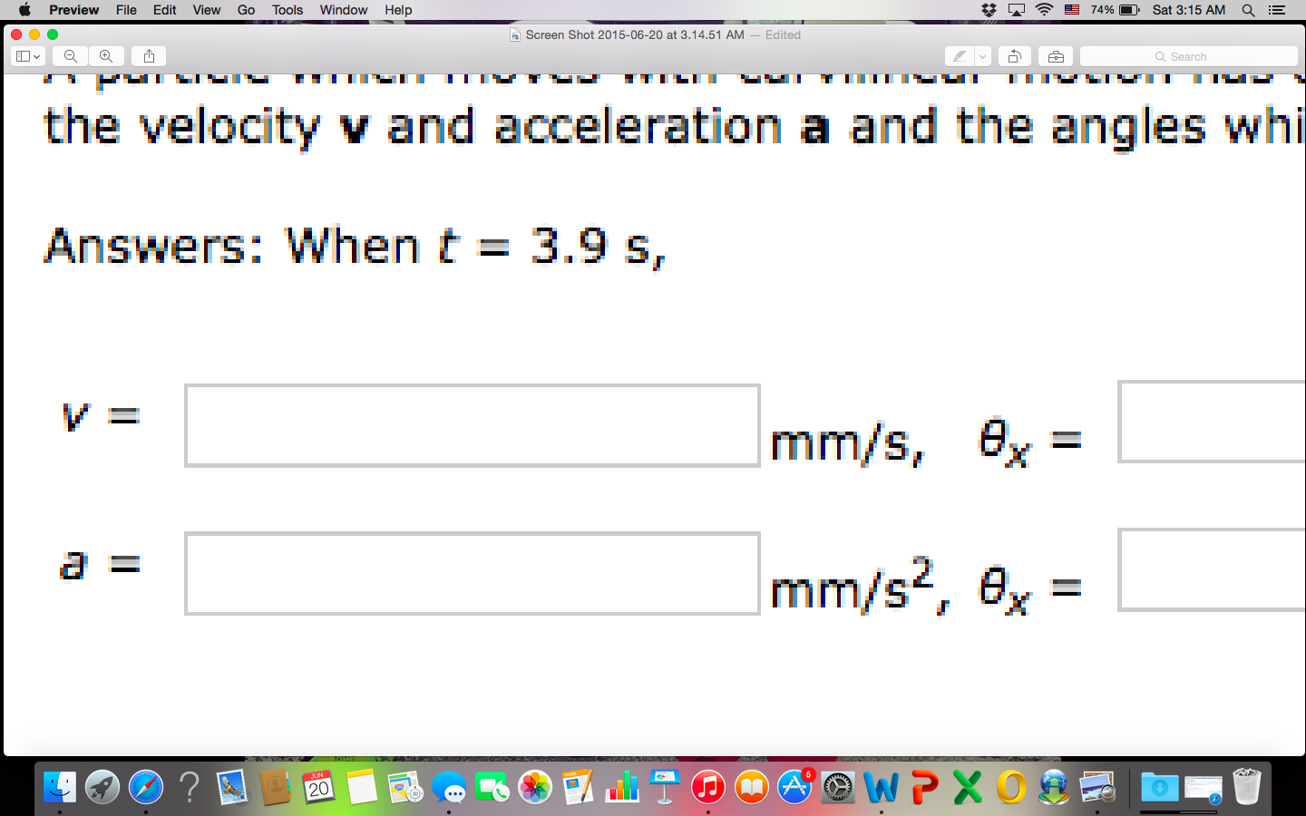Solved A particle which moves with curvilinear motion has | Chegg.com