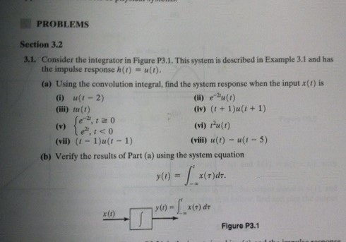 Solved PROBLEMS Section 3.2 3.1. Consider the integrator in | Chegg.com